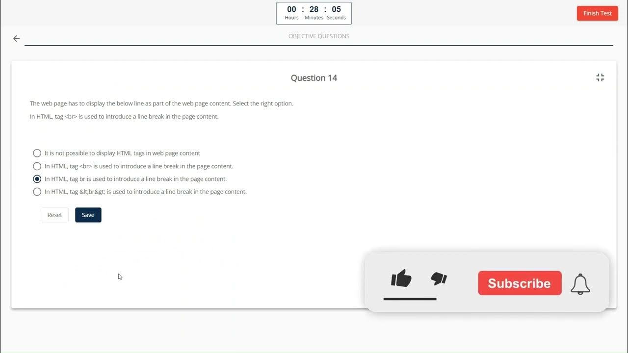 Html5 The Language Assessment Infosys Springboard Answers Revealed Infosys Youtube