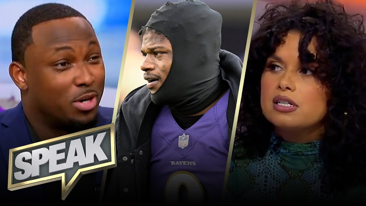 Is Lamar Jackson's contact an issue for Ravens? | NFL | SPEAK - YouTube