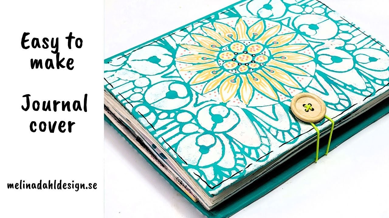 Easy journal cover - YouTube
