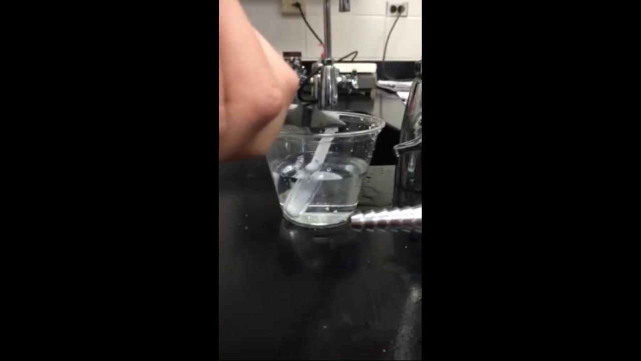 triple point of carbon dioxide - YouTube