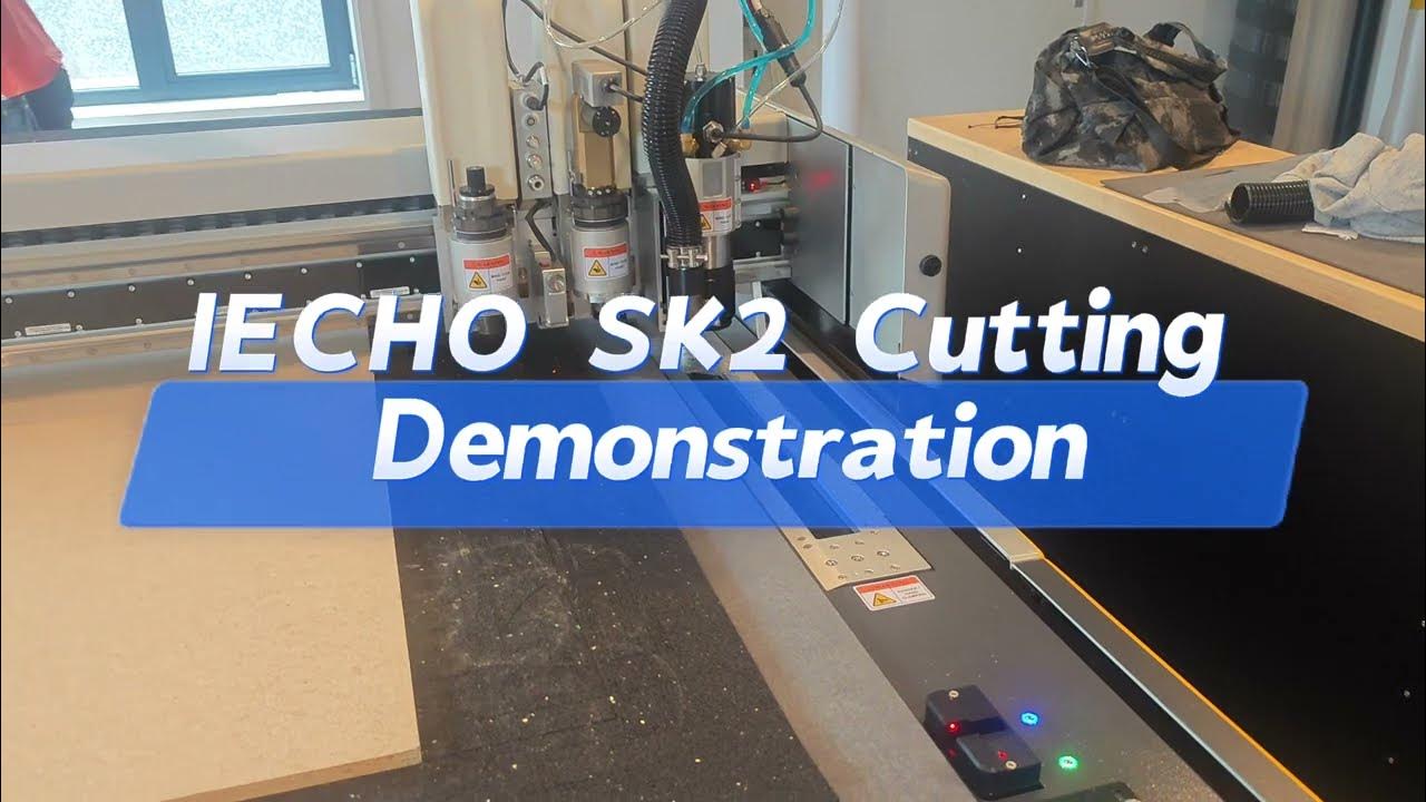 Mesa de Corte IECHO SK2 corte MDF com Router - YouTube