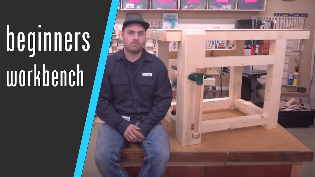 Solid Budget Friendly Workbench - YouTube