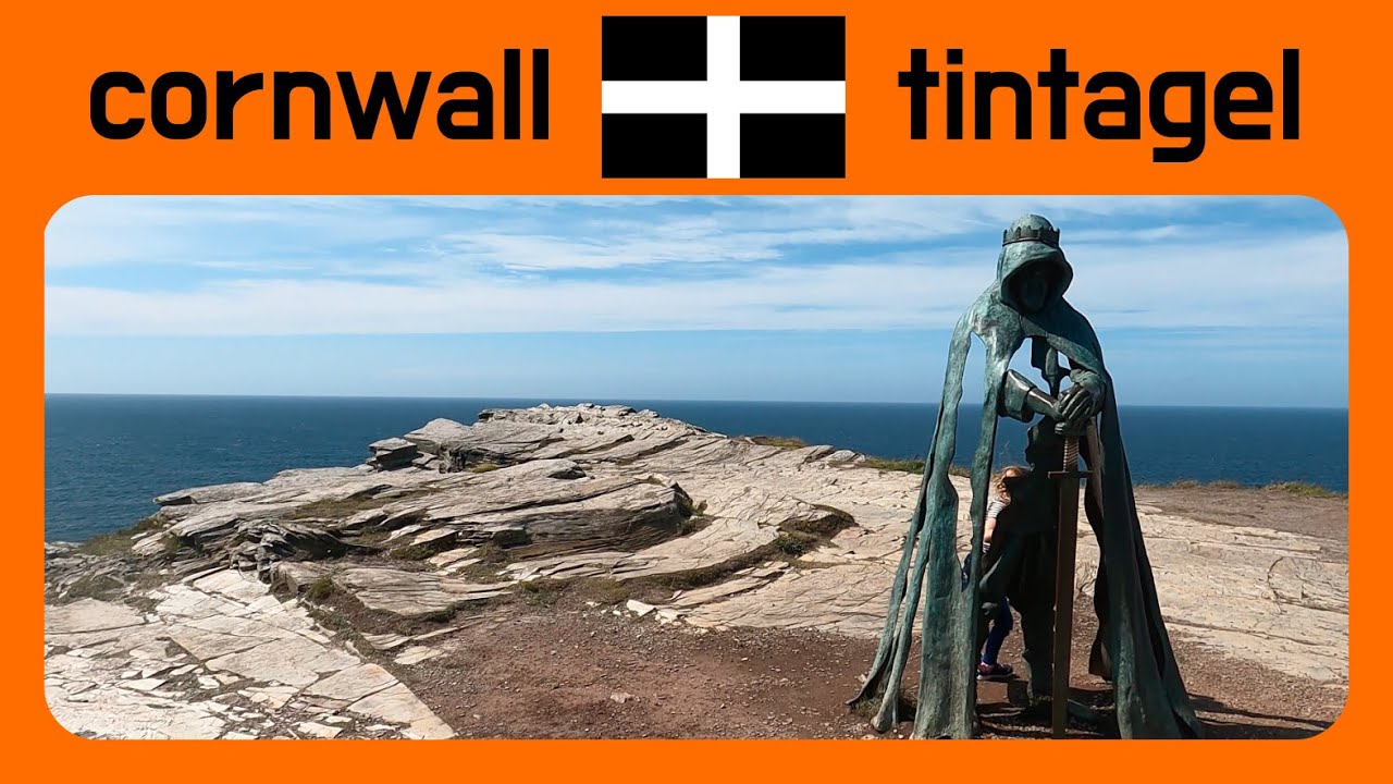 Cornwall UK - Tintagel Castle & Tintagel Haven Beach - YouTube