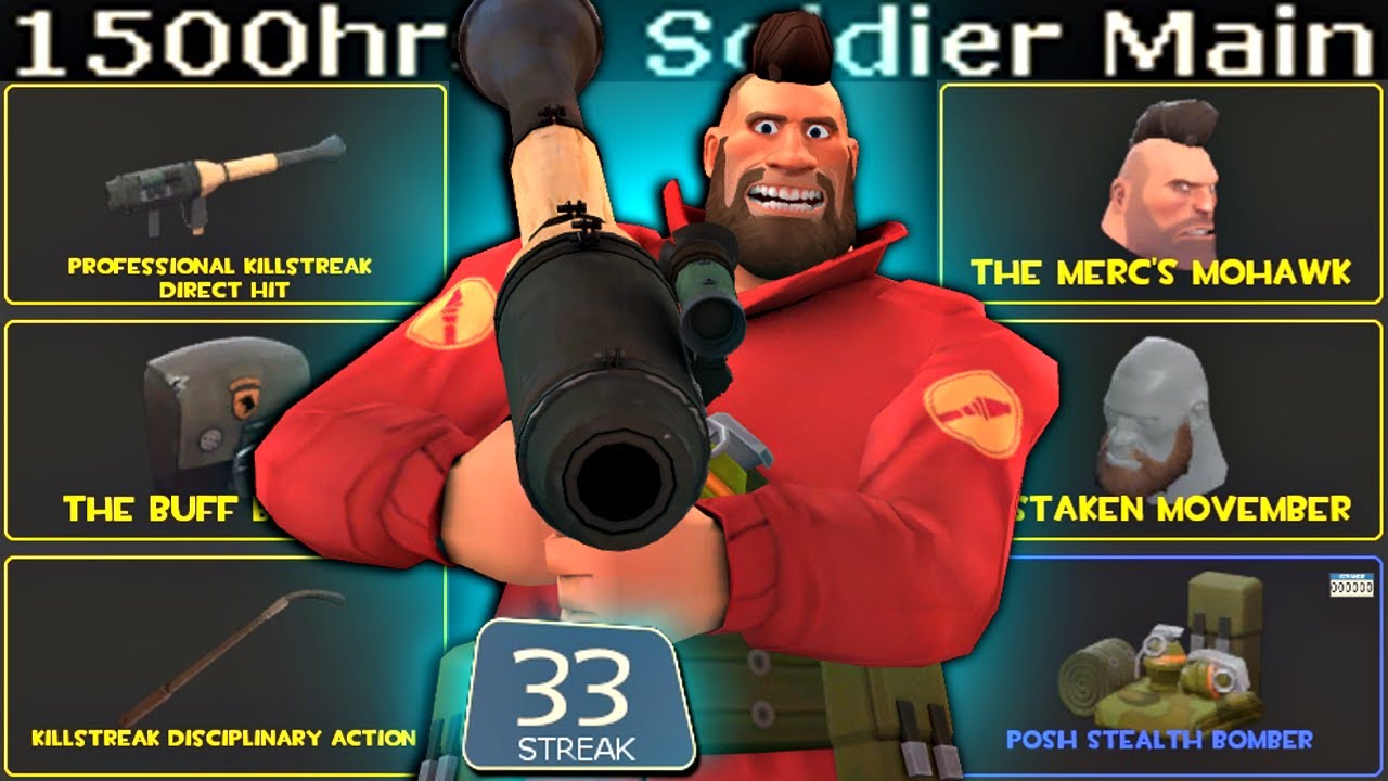 The Quad Damage🔸1500+ Hours Soldier Main Experience (TF2 Gameplay ...