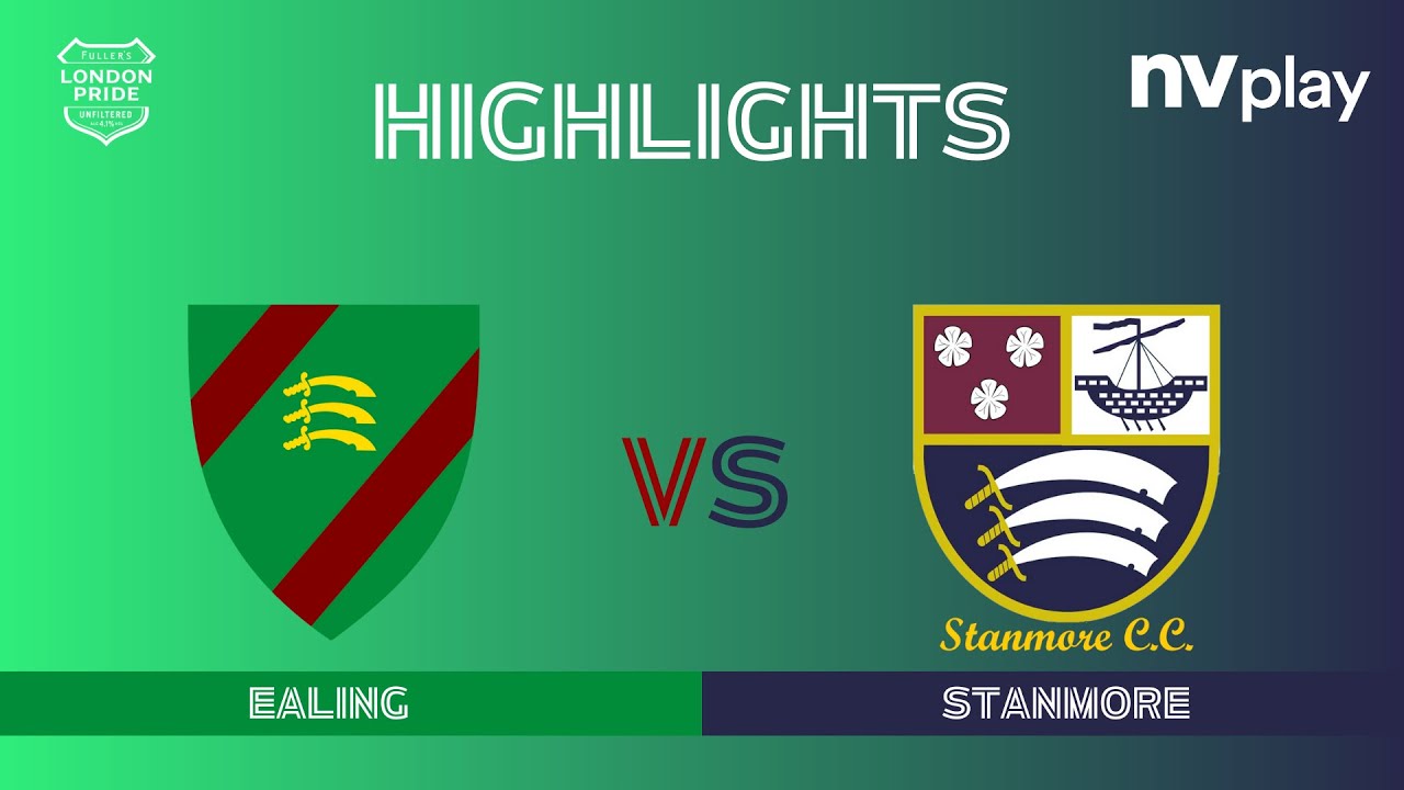 🎥 Highlights | Ealing 1st XI v Stanmore 1st XI (Middlesex Cup Final ...