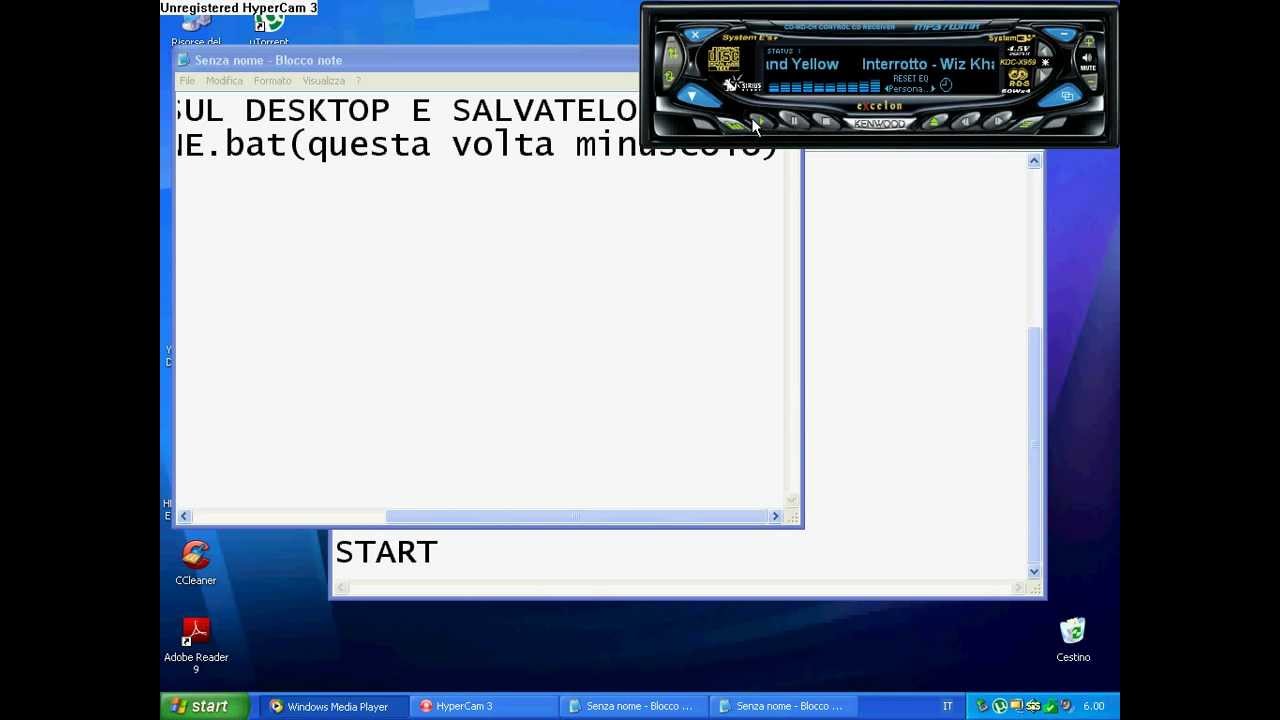 Come Creare Virus In Batch Youtube