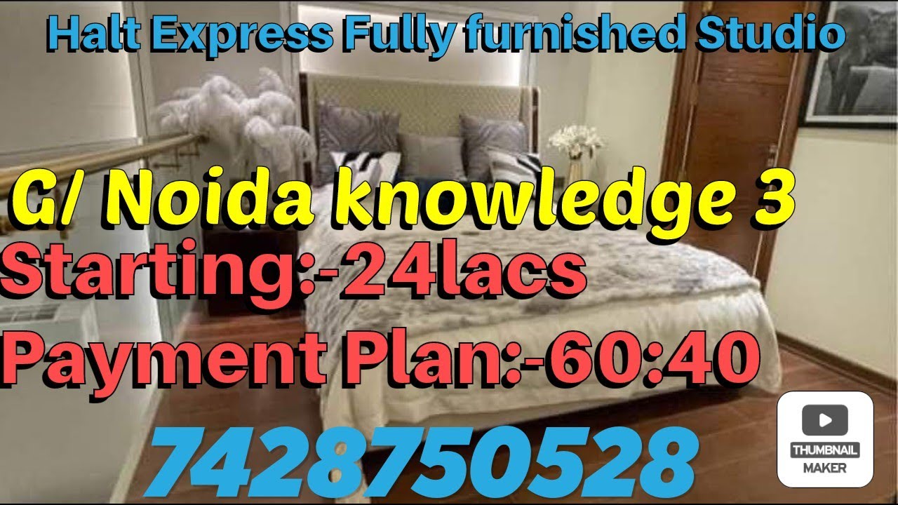 Halt Express Fully Furnished Studio Greater Noida knowledge 3 # ...