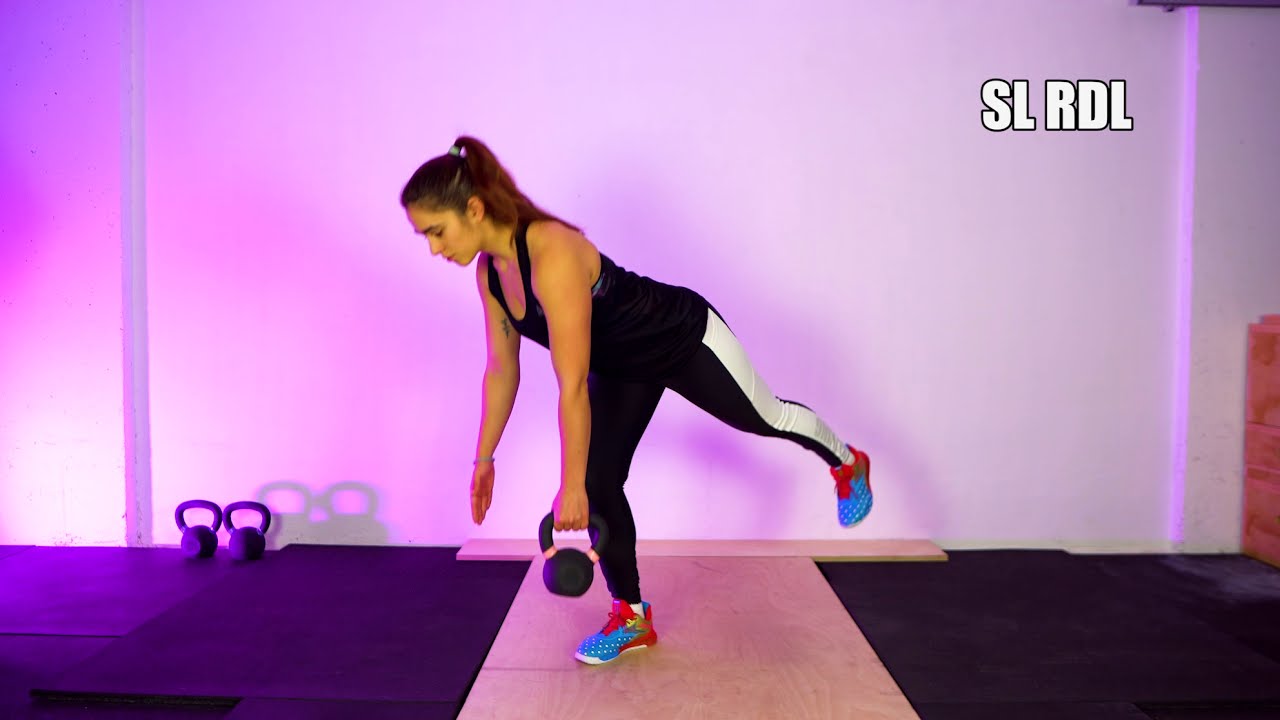 SINGLE LEG RDL - YouTube
