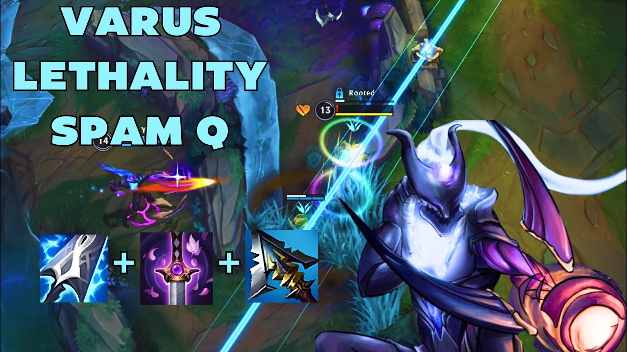 WILD RIFT | VARUS AD | OLD BUILD | BUILD & GAMEPLAY | ADC - YouTube