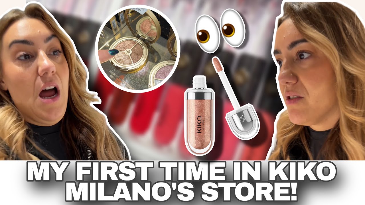 Exploring Kiko Milano in Milan | First Impressions of This Iconic Store - YouTube