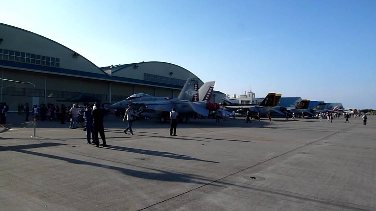 Atsugi Air Base - YouTube
