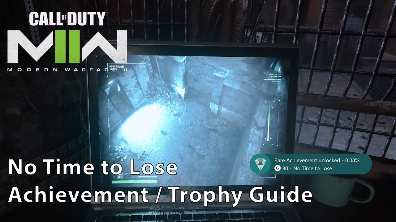 No Time to Lose Achievement / Trophy Guide - Modern Warfare 2 (2022 ...