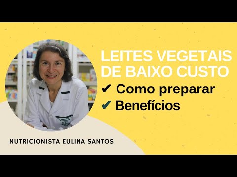 LEITES VEGETAIS DE BAIXO CUSTO