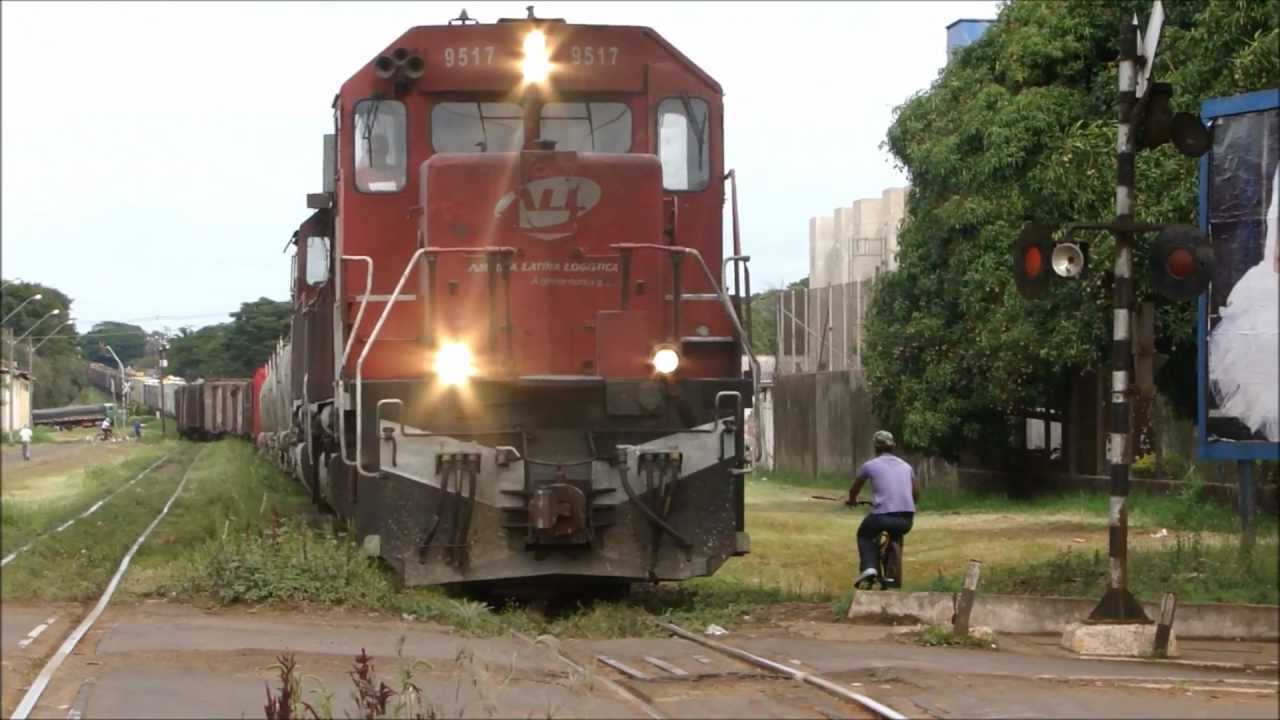 TRAIN DANGER - TREM PERIGO - FULL HD - RAILWAYS BRAZILIAN - By FARINA ...