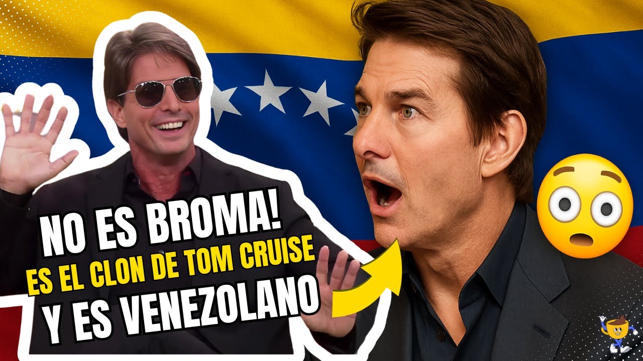 Este hombre es el clon de Tom Cruise y se llama Cristian Zia - YouTube