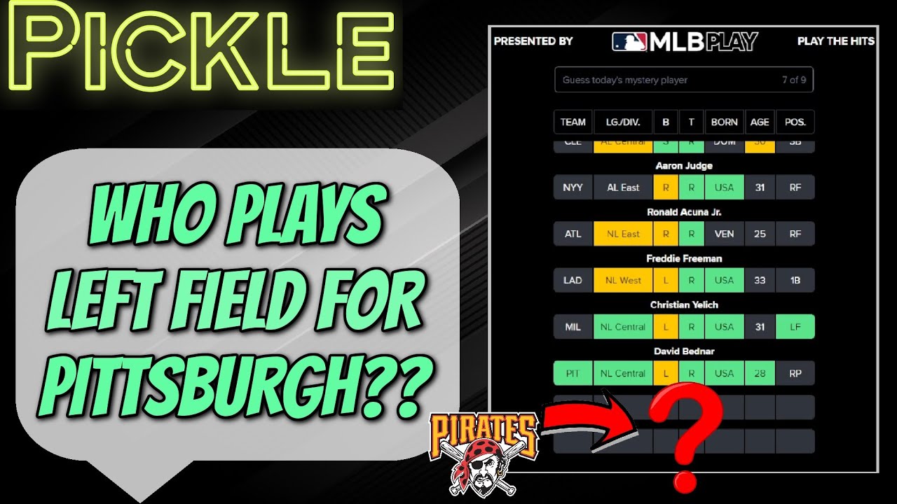 Can I Guess the Mystery Baseball Player? I'm Finally Getting the Hang ...