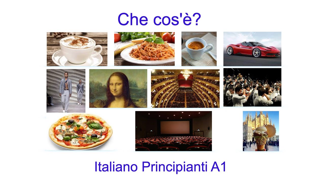 #Che #cos'è? #Italiano #Principianti #A1, #Generi, #Colori, # Esercizi ...