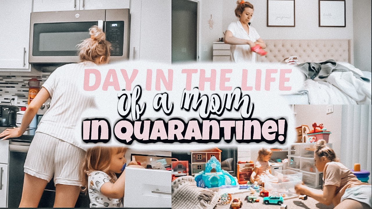Day In The Life OF A MOM IN QUARANTINE! - YouTube