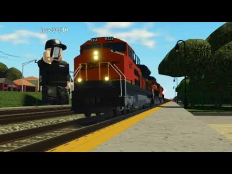 BNSF Baretable Train - YouTube