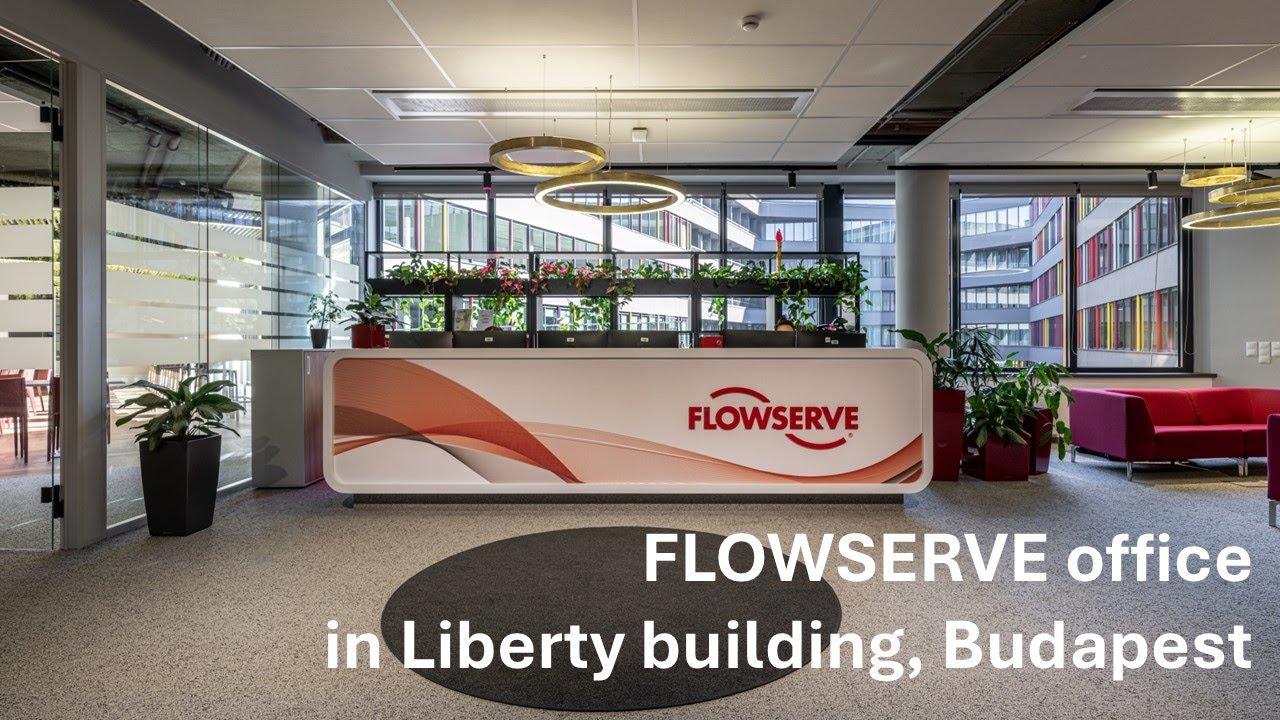 Flowserve office in Liberty building Budapest - artfronthungary - YouTube