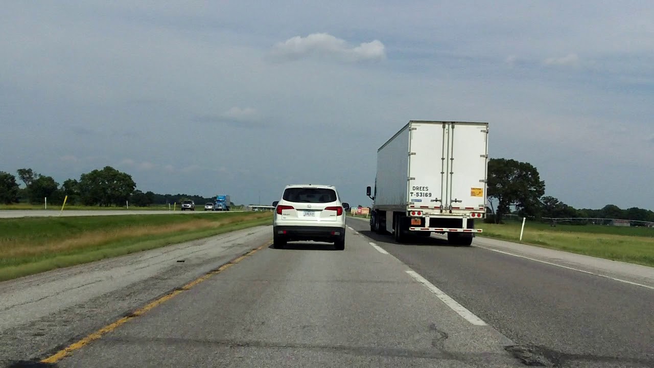 Indiana Toll Road Exits 107 To 121 Eastbound Youtube