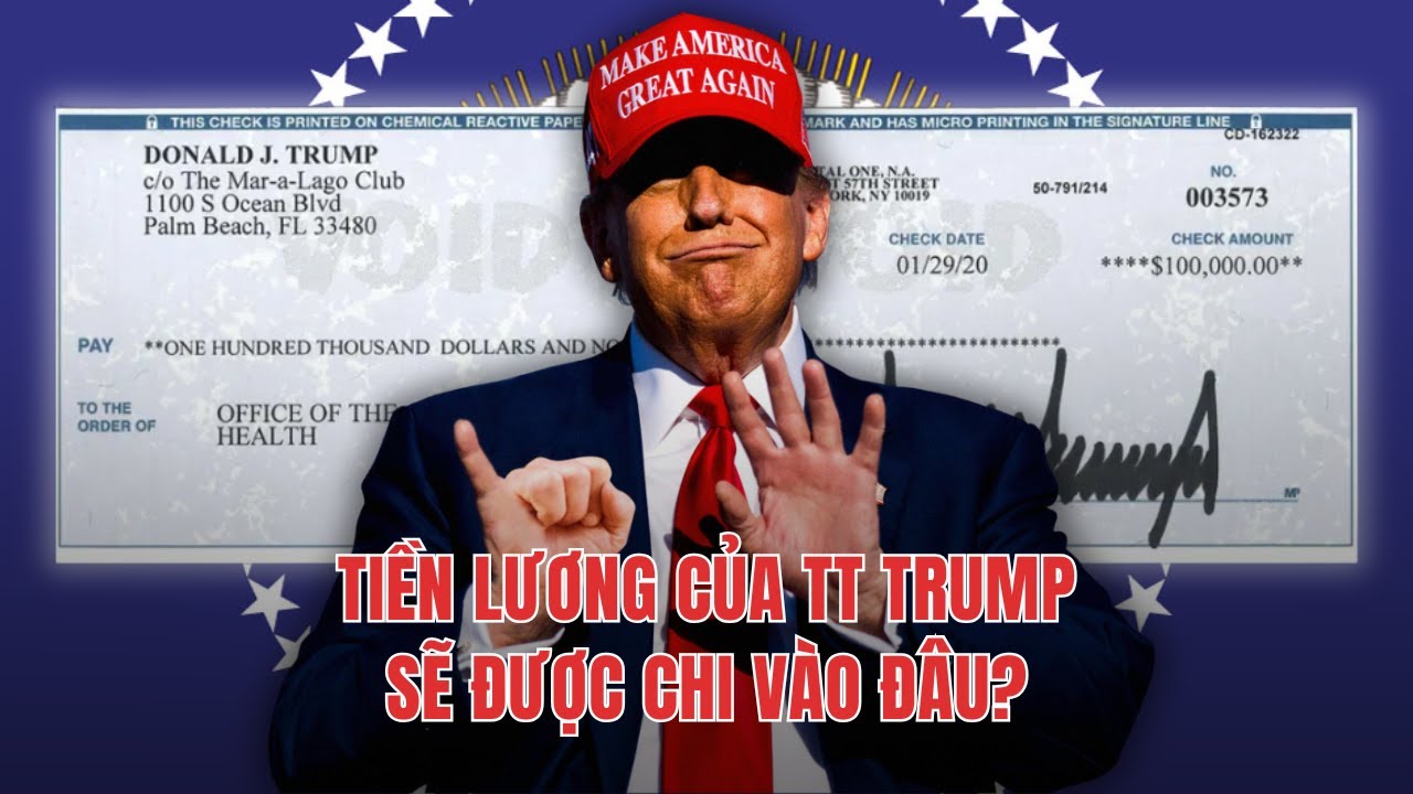 07AUG25 | TT TRUMP SẼ CHI TIỀN LƯƠNG CỦA MÌNH VÀO ĐÂU? - YouTube