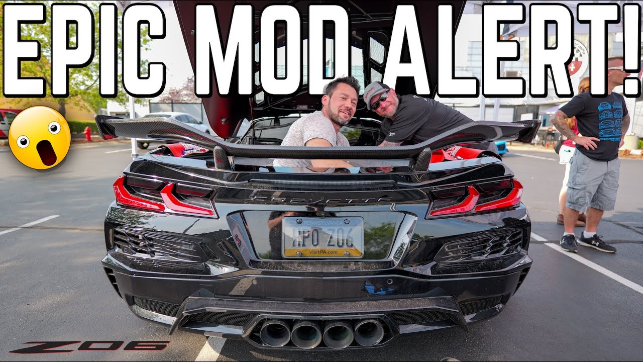 Epic Upgrade Alert! This INSANE C8 Corvette Z06 Mod INSTALLED at NCM ...