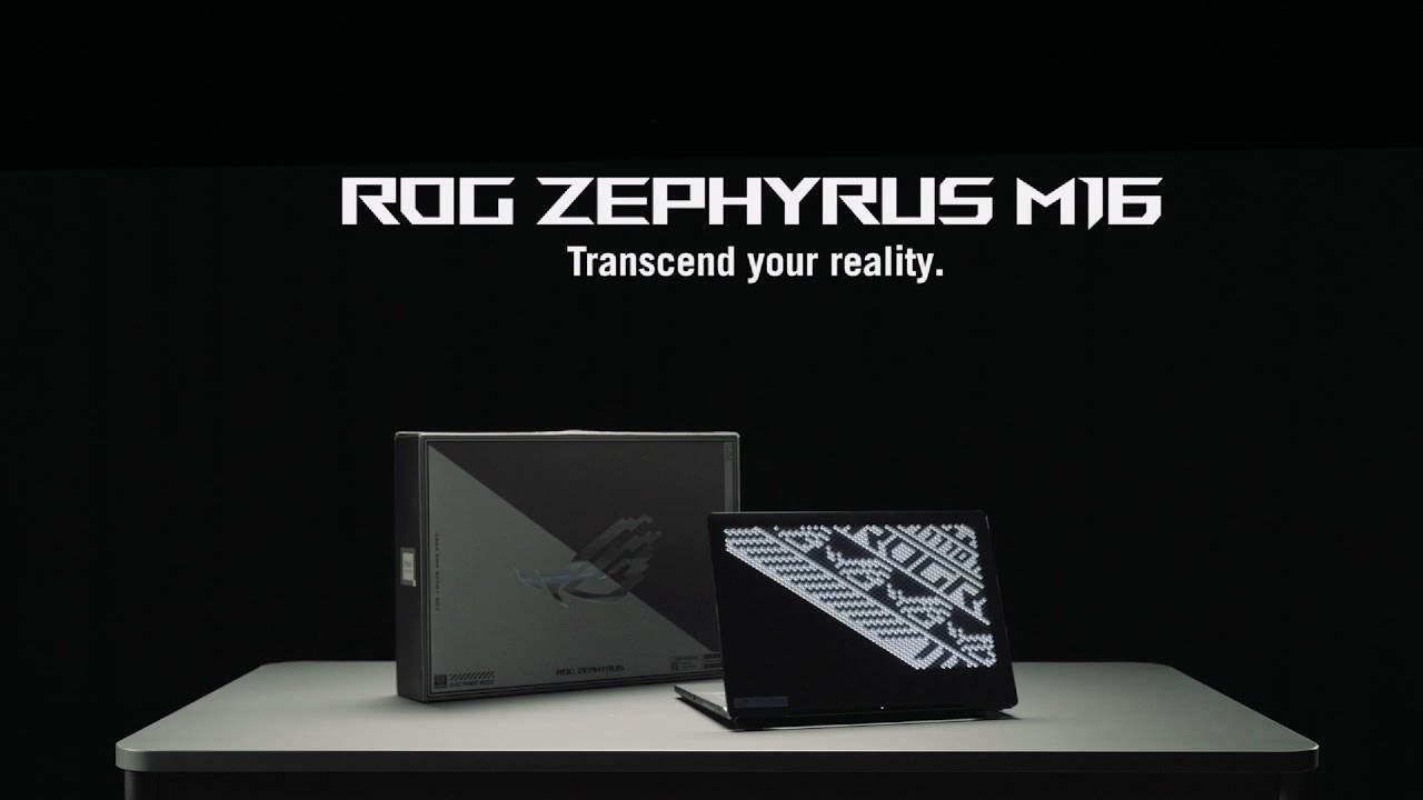2023 ROG Zephyrus M16 w/ Anime Matrix | Unboxing Video - YouTube