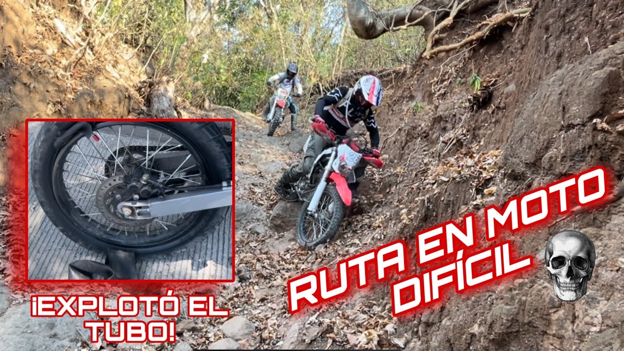 RUTA EN MOTO DIFÍCIL, Subiendo de nivel en la SERPENTO DEFENDER 150 ...