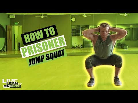 How To Do A PRISONER JUMP SQUAT | Exercise Demonstration Video and ...