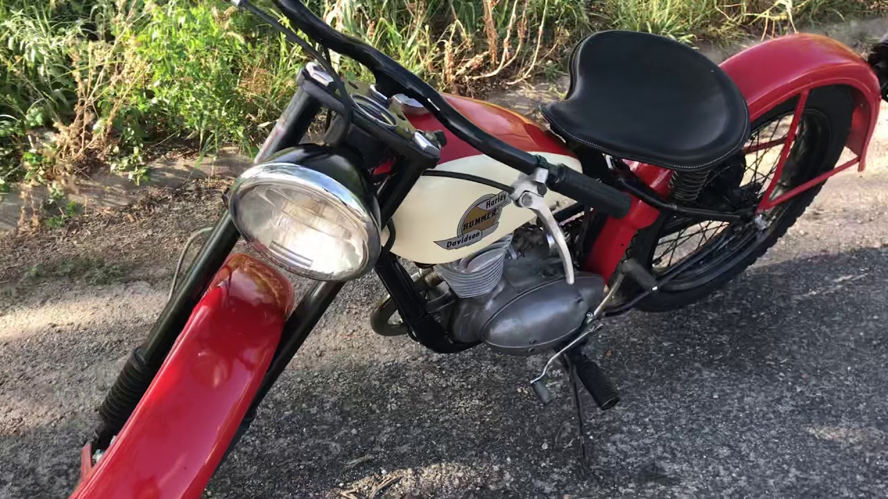 1959 Harley-Davidson Hummer 125cc - YouTube
