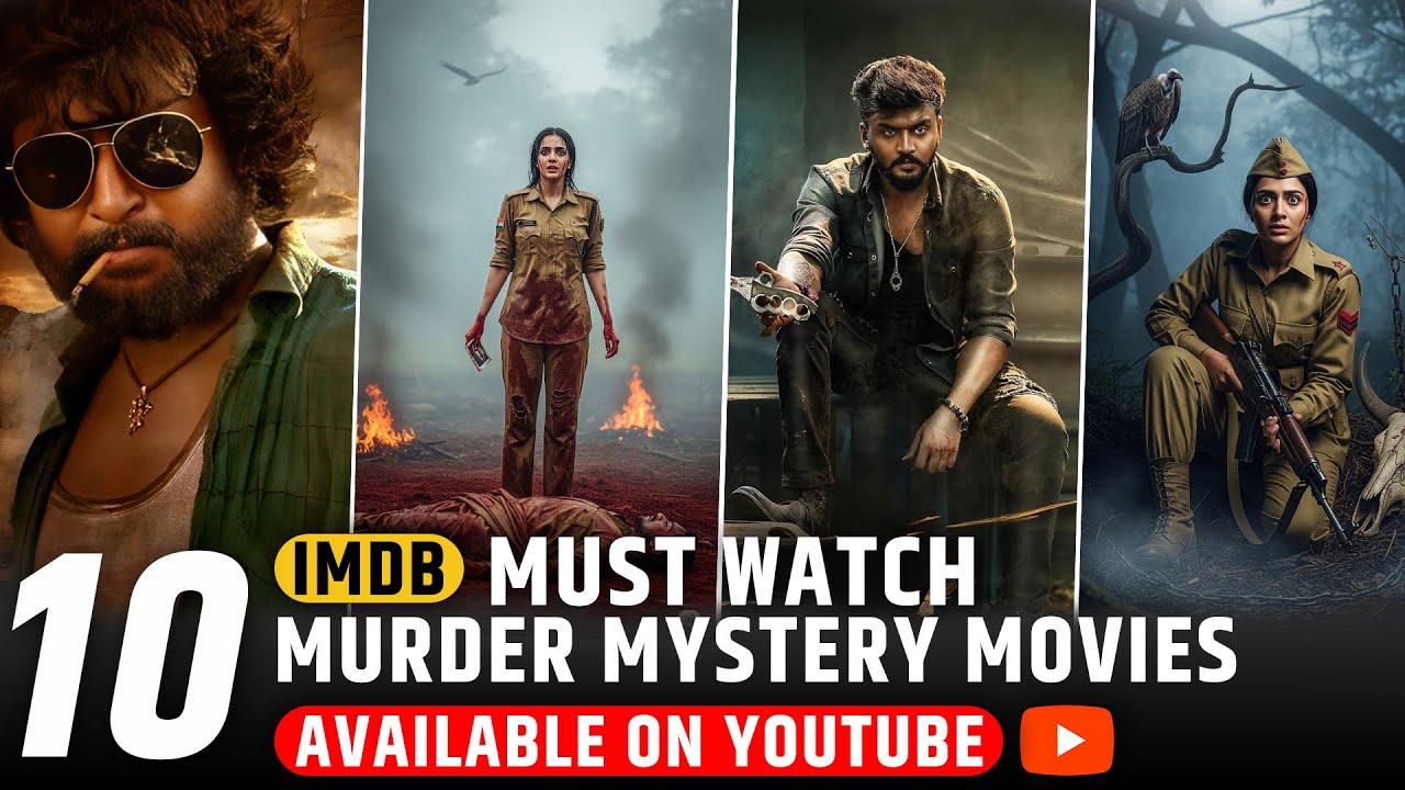 Top 10 Best South Indian Murder Mystery Thriller Movies in Hindi ...