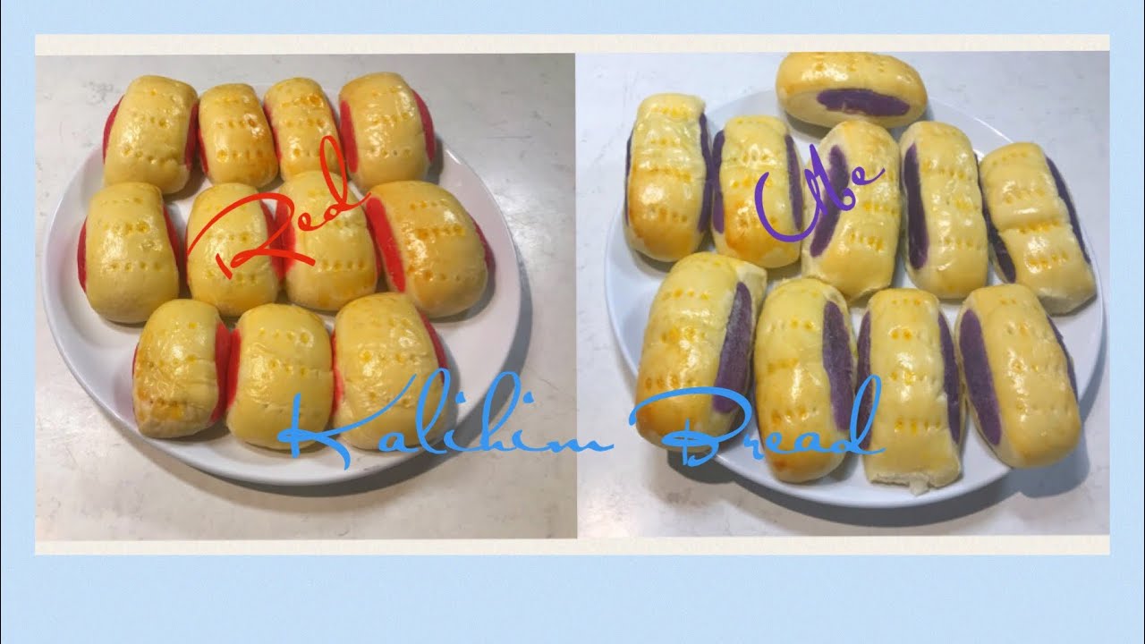 Ube Kalihim & Red Kalihim Bread - YouTube