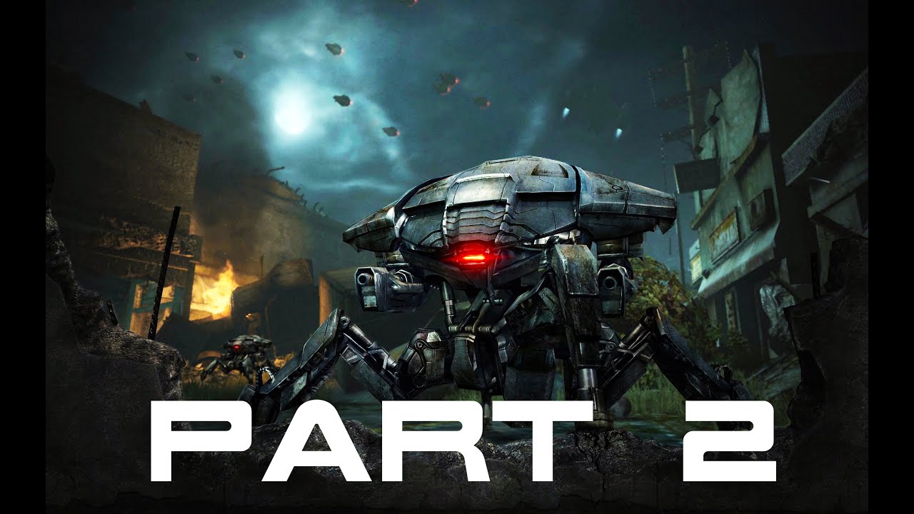 TERMINATOR SALVATION Walkthrough Part 2-THANK HEAVENS - YouTube