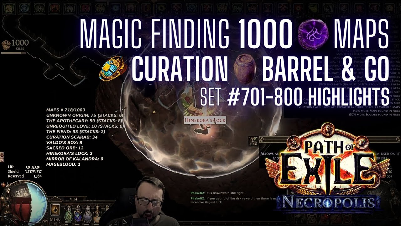 [PoE 3.24] 1000 MAPS # 701-800 - Curation Barrels on Fortress ...