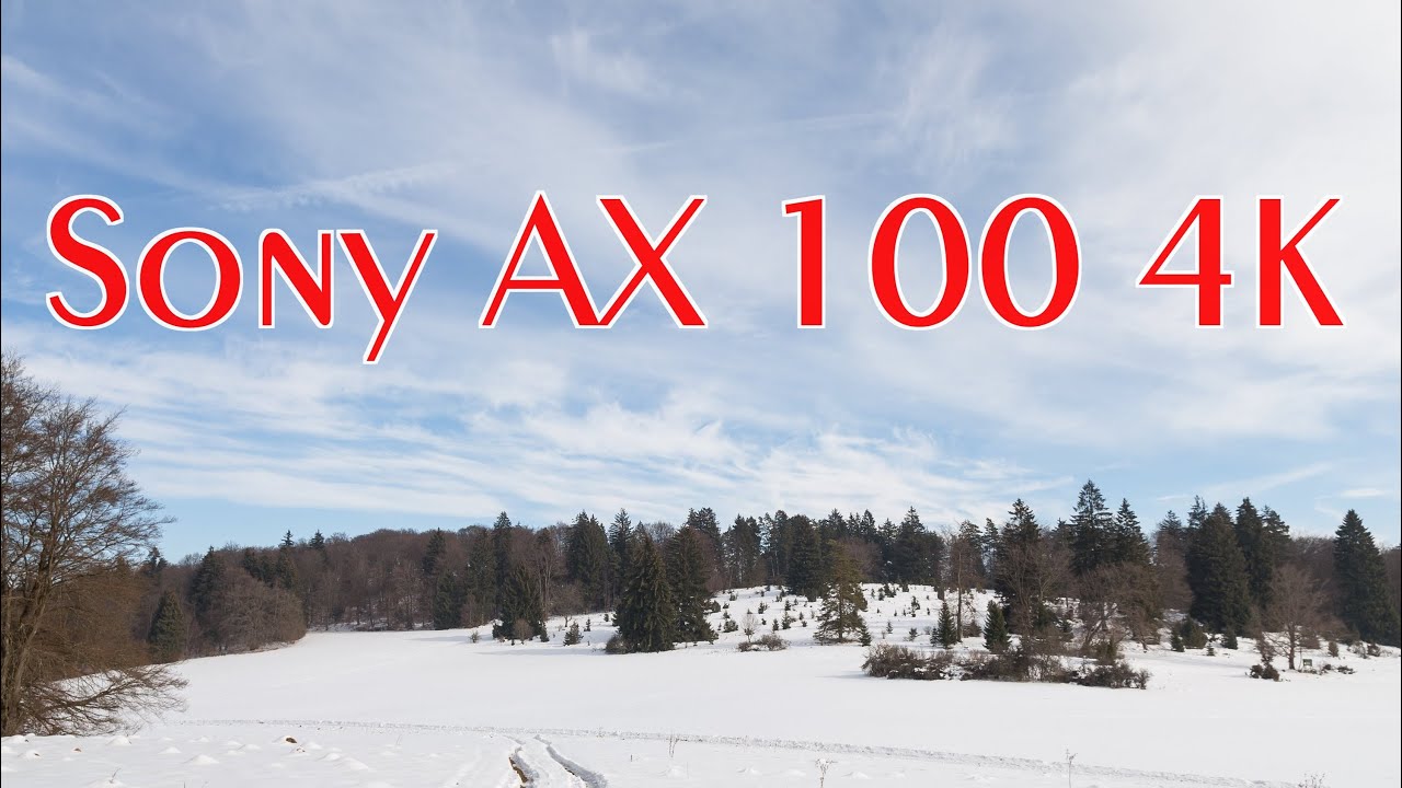 Sony AX100 4K Winter Test Video Sample - YouTube