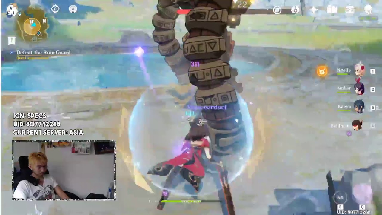 GENSHIN IMPACT GAMEPLAY AR25 - Enter the ruin and search for a strange ...