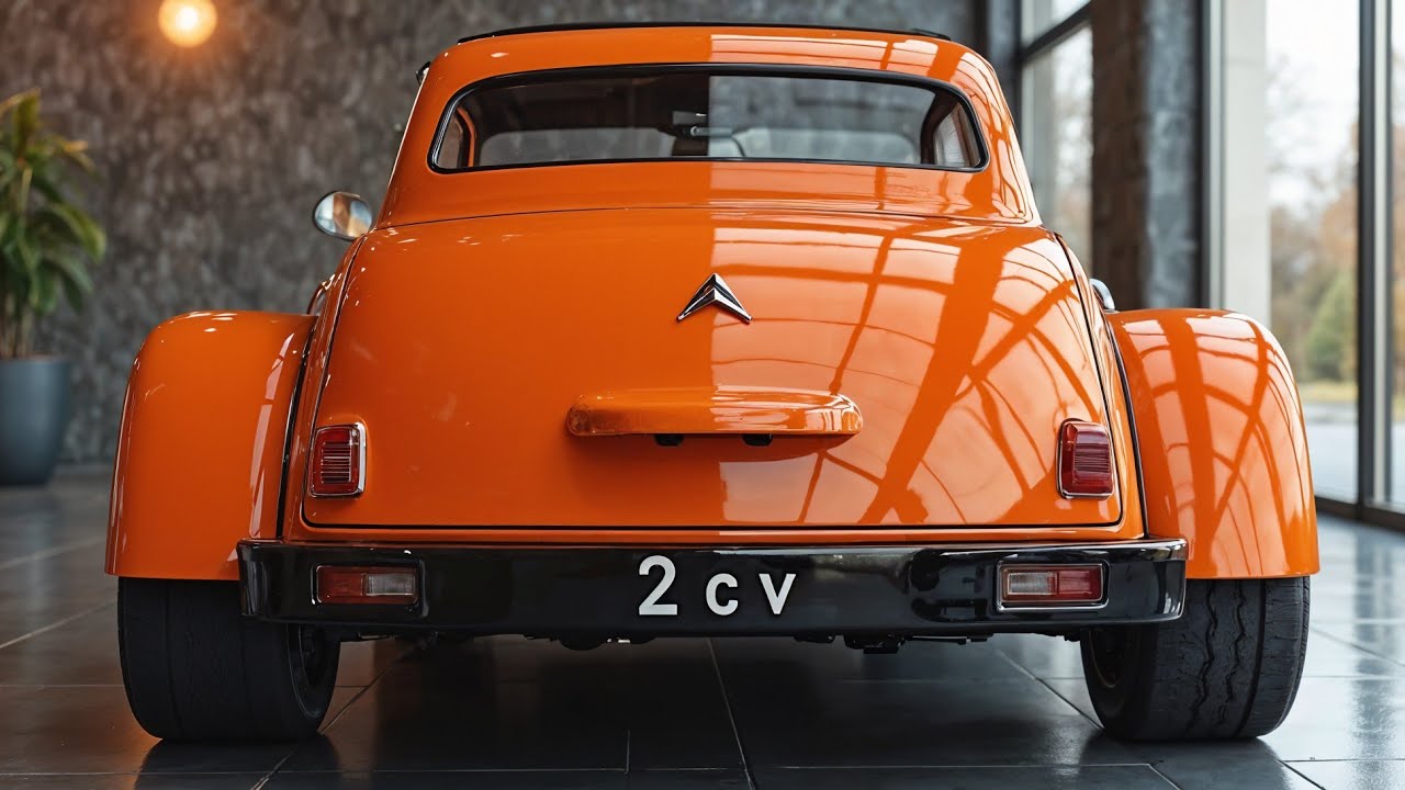2025 Citroën 2CV: The Iconic Classic Reborn for the Modern Era - YouTube