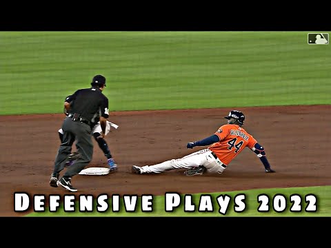 MLB | Defensive Plays 2022 V6 - YouTube