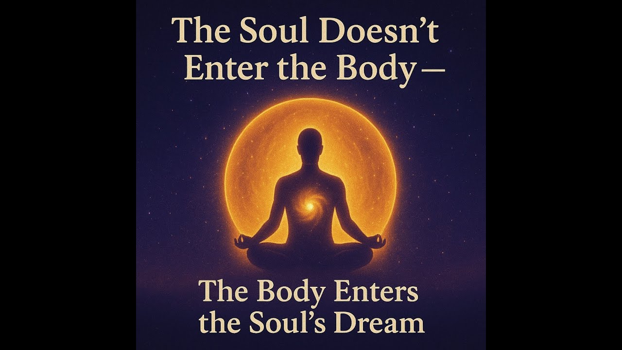 The Soul Doesn’t Enter the Body — The Body Enters the Soul’s Dream ...