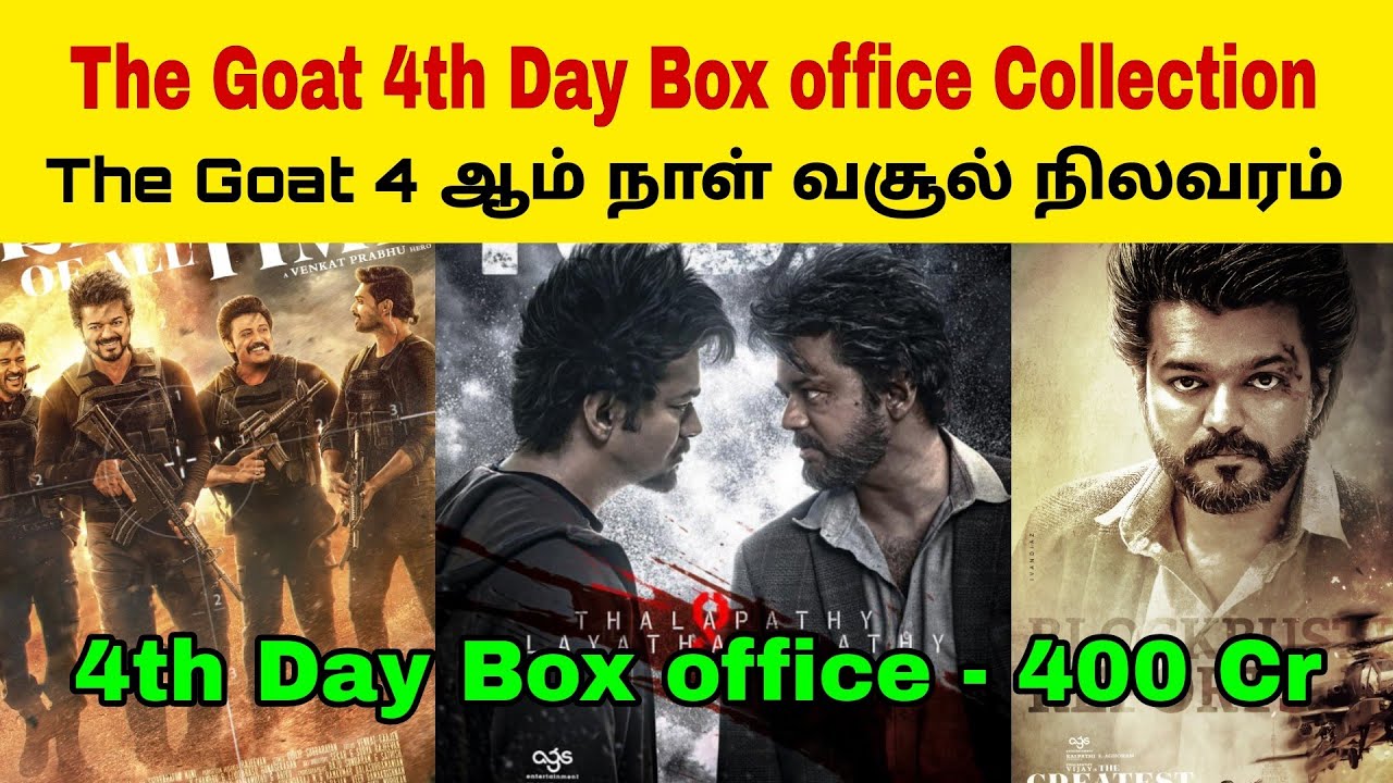 The Greatest Of All Time 4th Day total worldwide box office collection ...