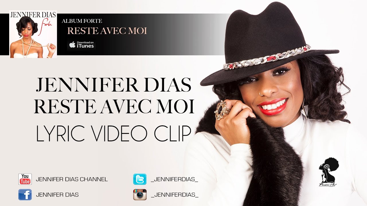 Jennifer Dias - Reste Avec Moi - Album #Forte VIDEO CLIP KARAOKE 2013 ...