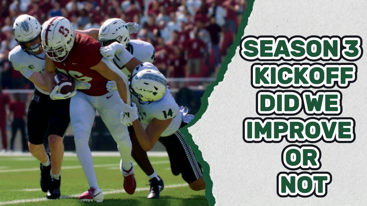 CFB 25 Coach Mode Dynasty Series Season 3 Kick Off | Did We Improve Or ...