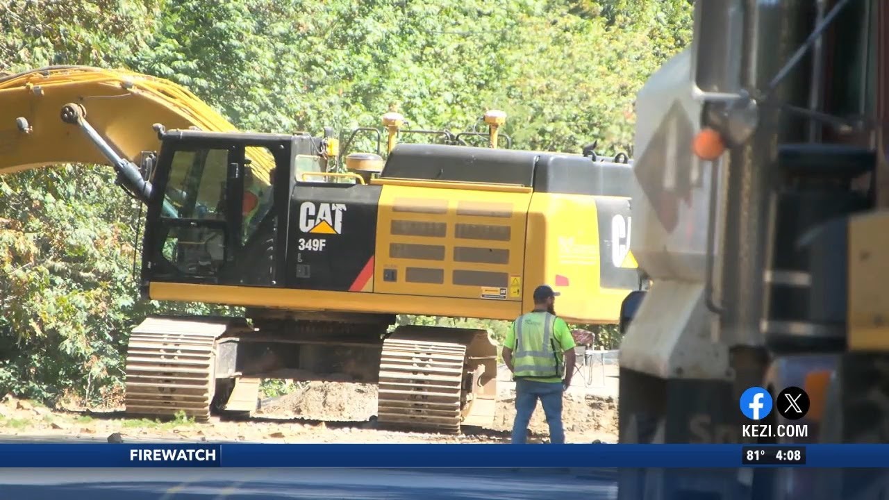 Row River Road closed for repairs - YouTube
