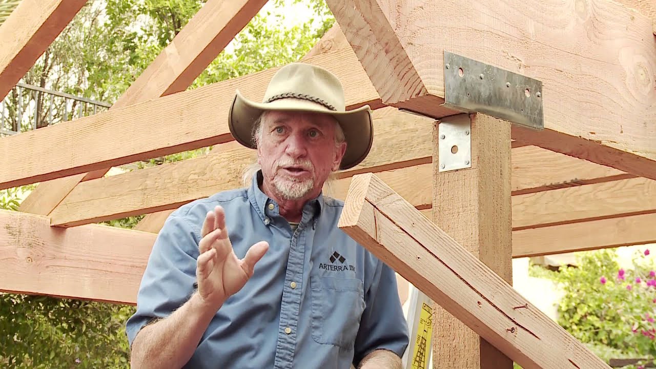 DIY - Building a Ramada (short version) - YouTube