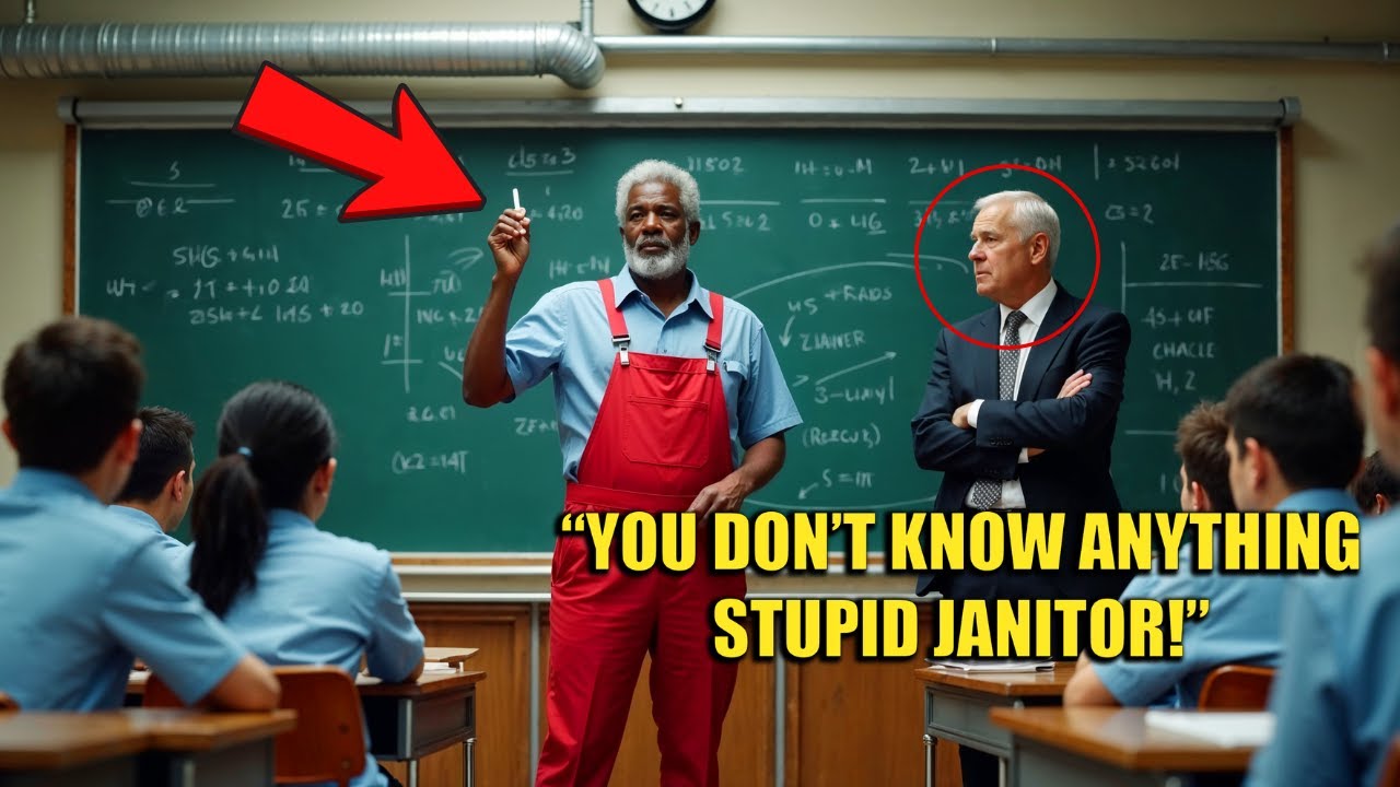 Teacher Told Black Janitor To Solve Calculus As A Joke—What Happened ...