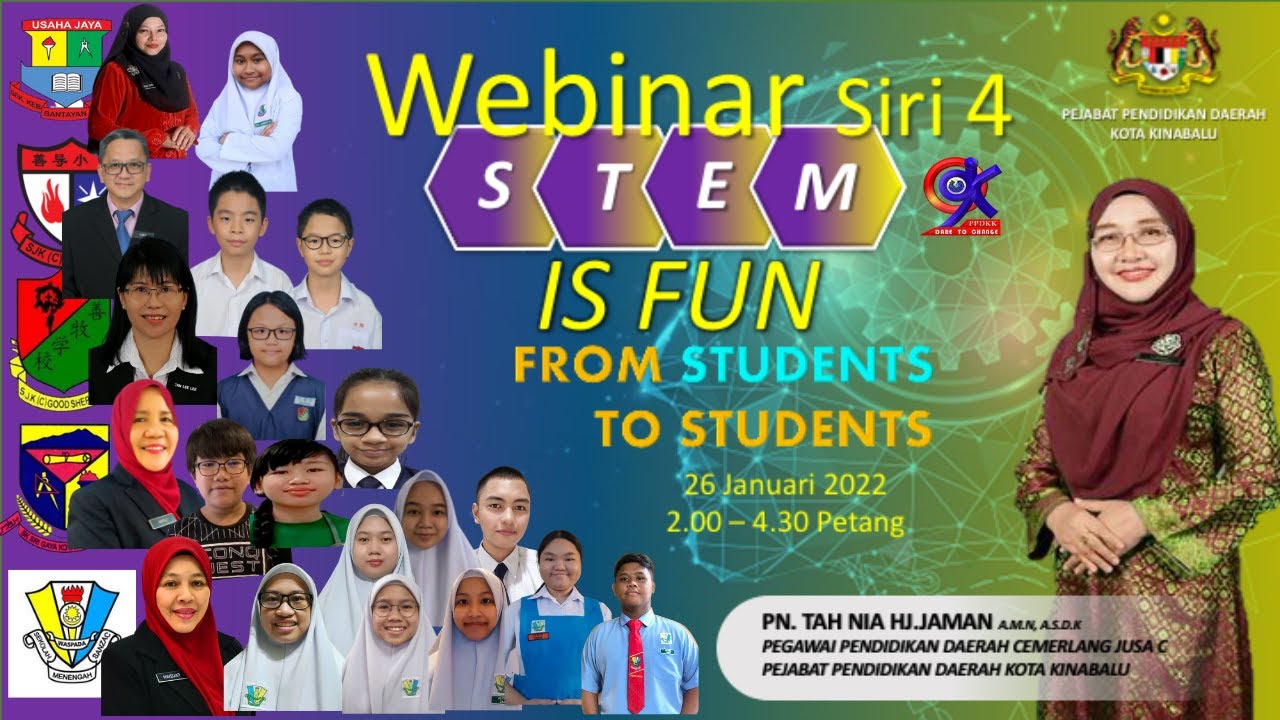 WEBINAR STEM FOR FUN FROM STUDENTS TO STUDENTS 4 TAHUN 2022 - YouTube