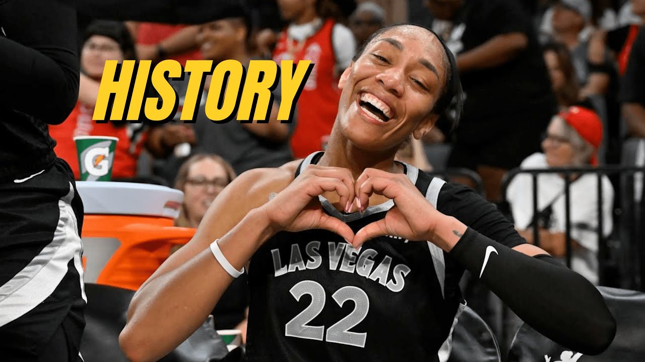 A'JA WILSON BREAKS THE WNBA SCORING RECORD | NBA CASUALS #26 - YouTube