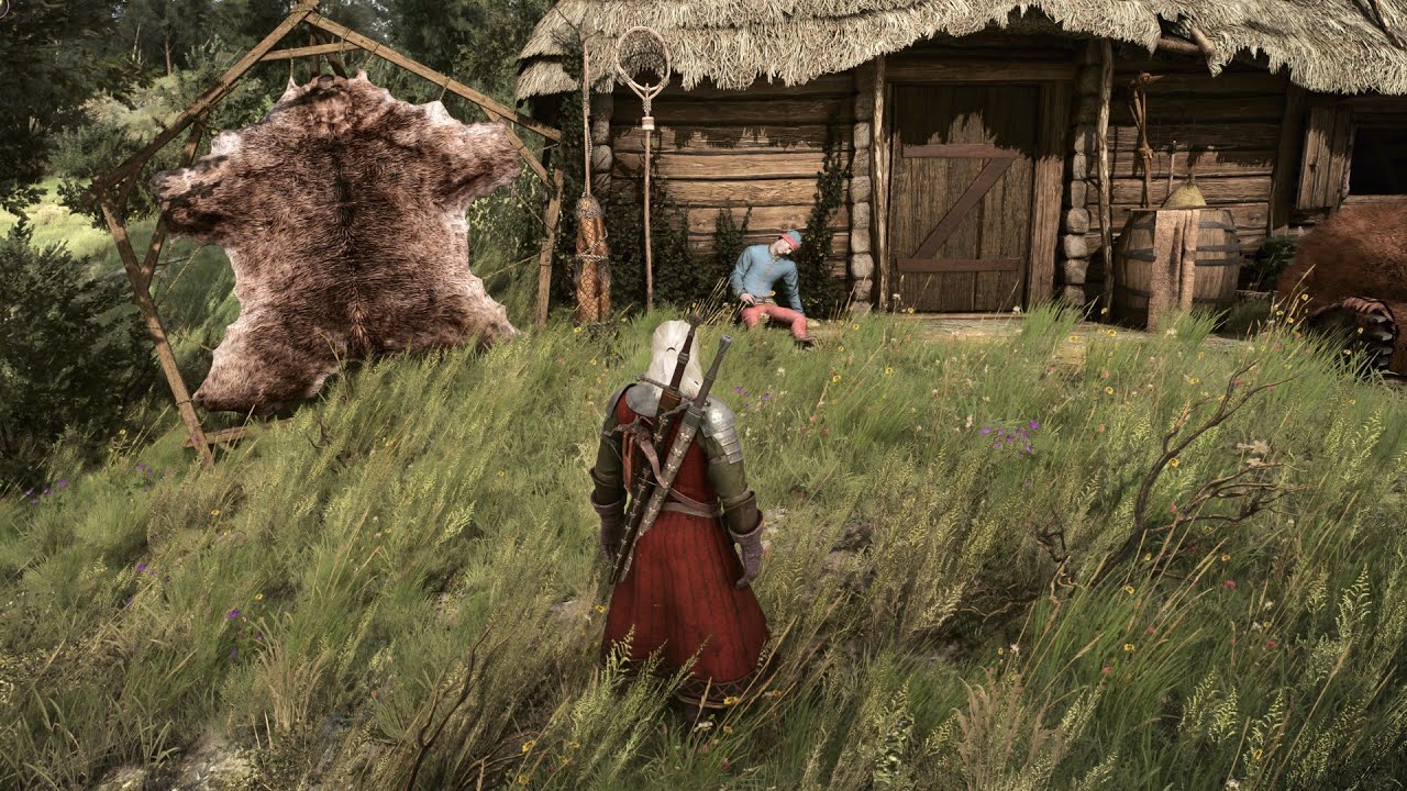 This guy was hiding good things - The Witcher 3 - YouTube