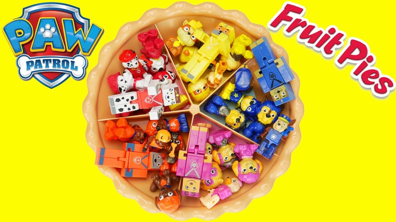 LOL Surprise Doll Help Paw Patrol Learn Colors with Sorting Pie - YouTube